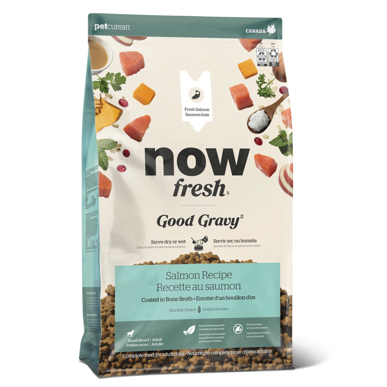 NOW FRESH Good Gravy Small Breed Adult Salmon Recipe with Ancient ...